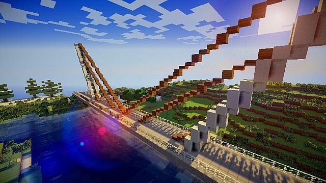 Connect - a modern bridge Minecraft Map