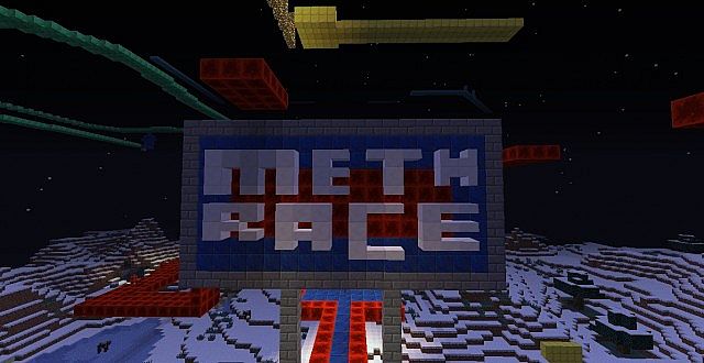 meth race Minecraft Map