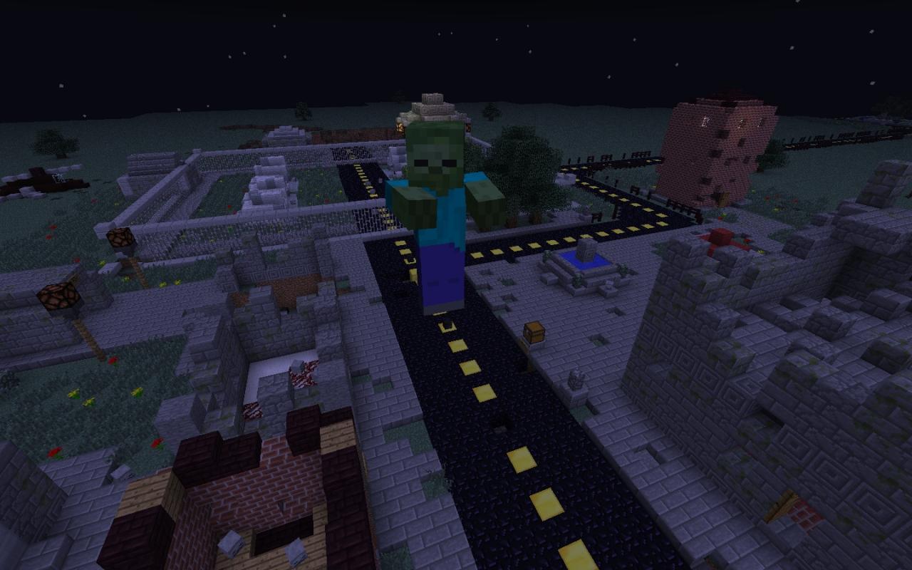 Zombie Survival Adventure Map Minecraft Map