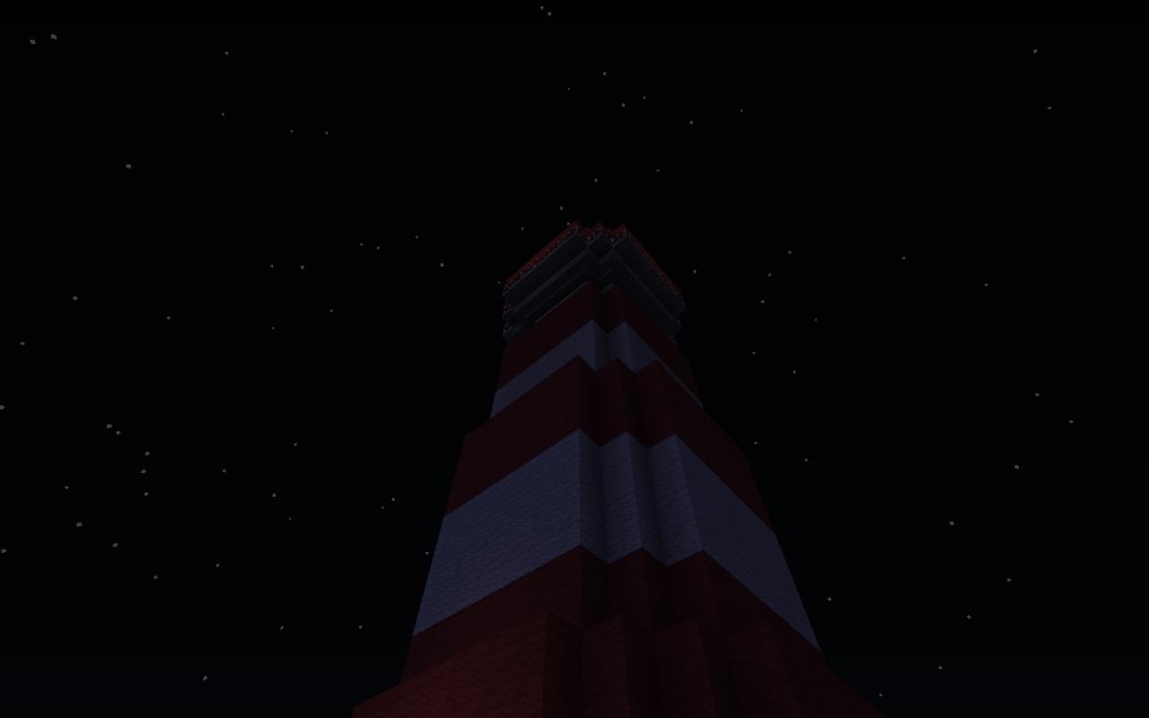 Lighthouse with revolving Light Minecraft Map