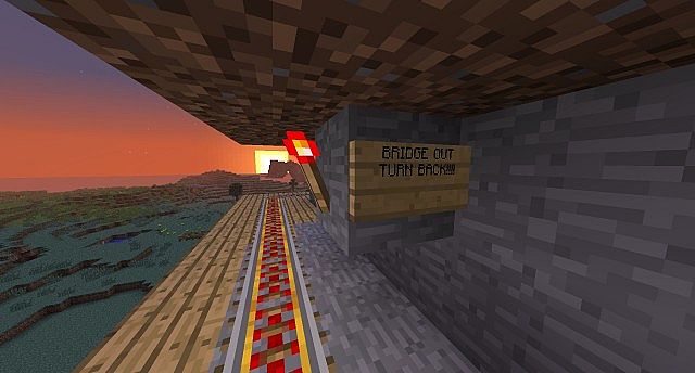 The Mine Ride Minecraft Map