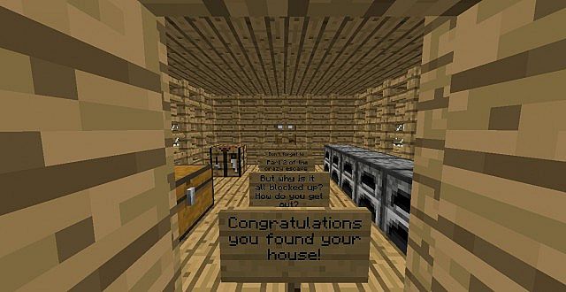 The Crazy Escape! (Part 1) Minecraft Map