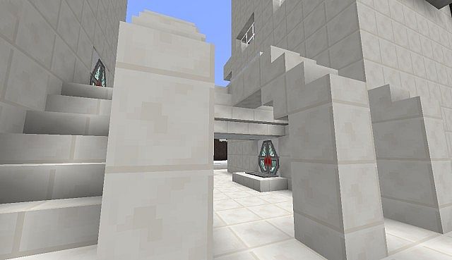 White citadel Minecraft Map