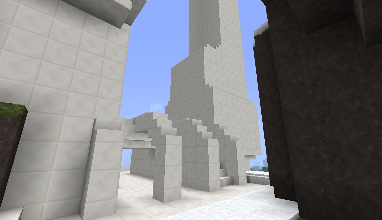 White citadel Minecraft Map