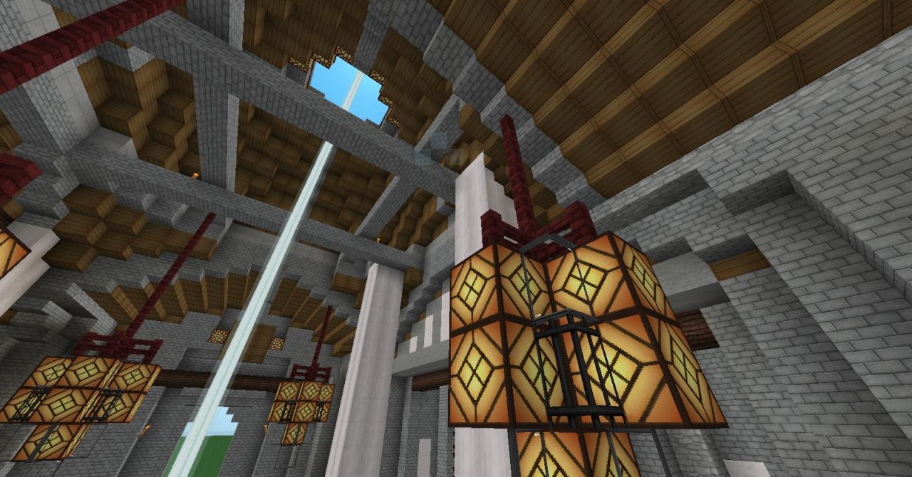 Dragon Hall Minecraft Map