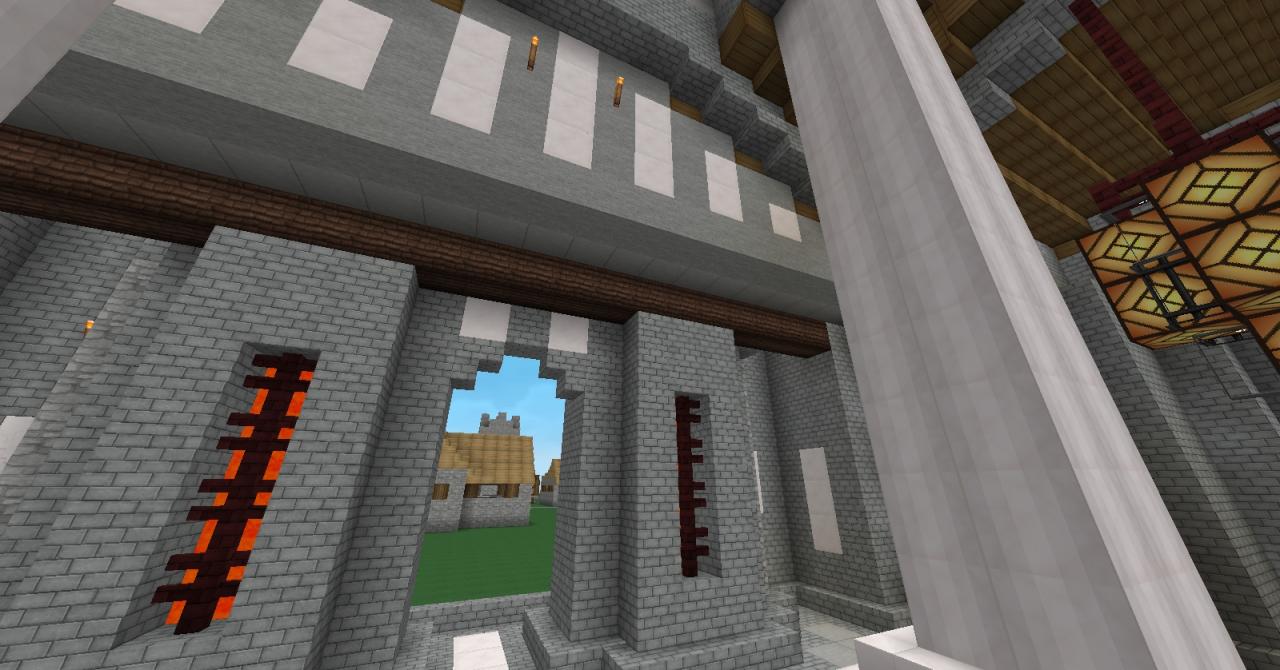 Dragon Hall Minecraft Map