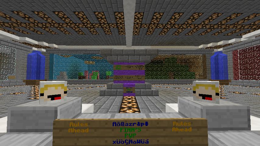 (*FINN'S PVP!*) 1V1 PVP FUN!!!!!! Minecraft Server