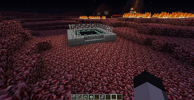 Nether Village Minecraft Map