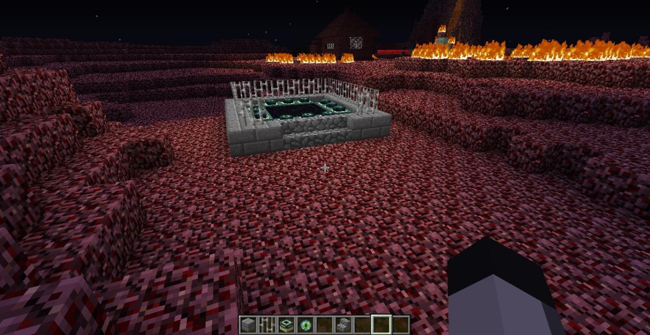 Nether Village Minecraft Map