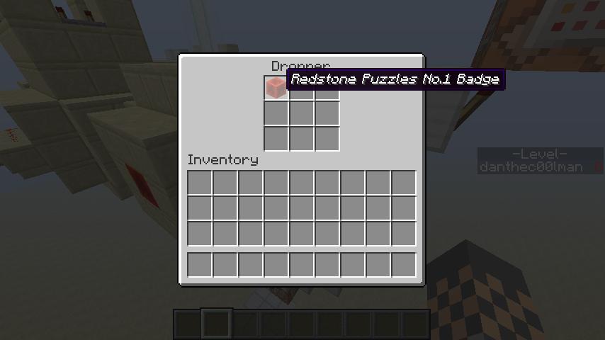 The Redstone Puzzles World 1. Puzzles for u to do with your redstone ...