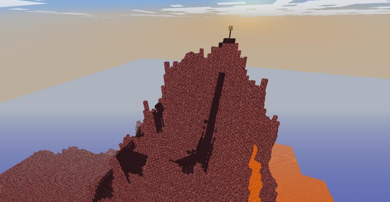 Jacobkolstad's Nether Mountain Minecraft Map