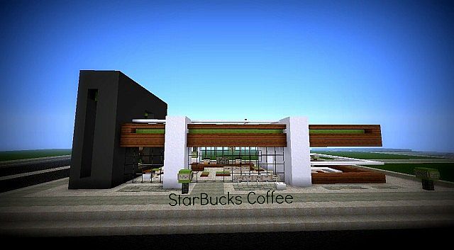 StarBucks Coffee :) yum Built on WoK server Minecraft Map