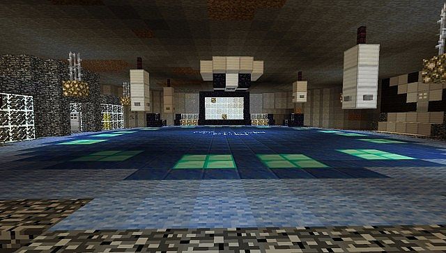 Batcave from Comic Batman Minecraft Map