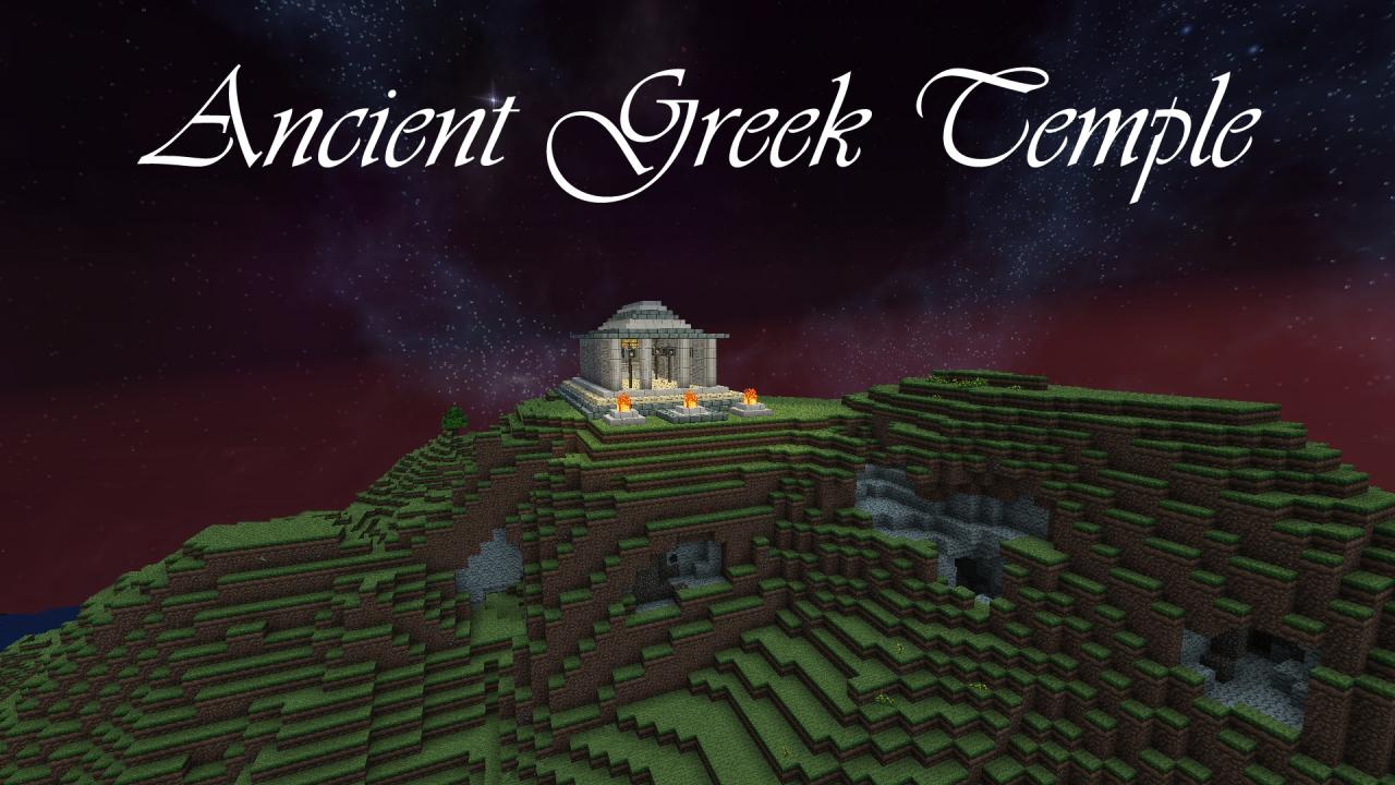Ancient Greek Temple Minecraft Map