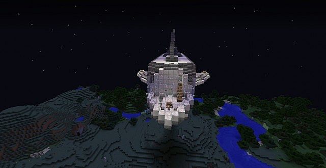 My Super Futuristic Plane Minecraft Map