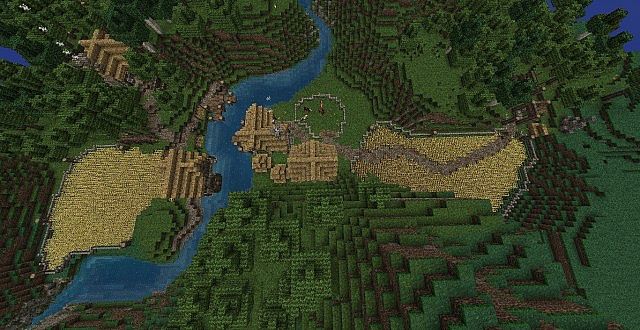 [Medieval] Small Settlement Minecraft Map