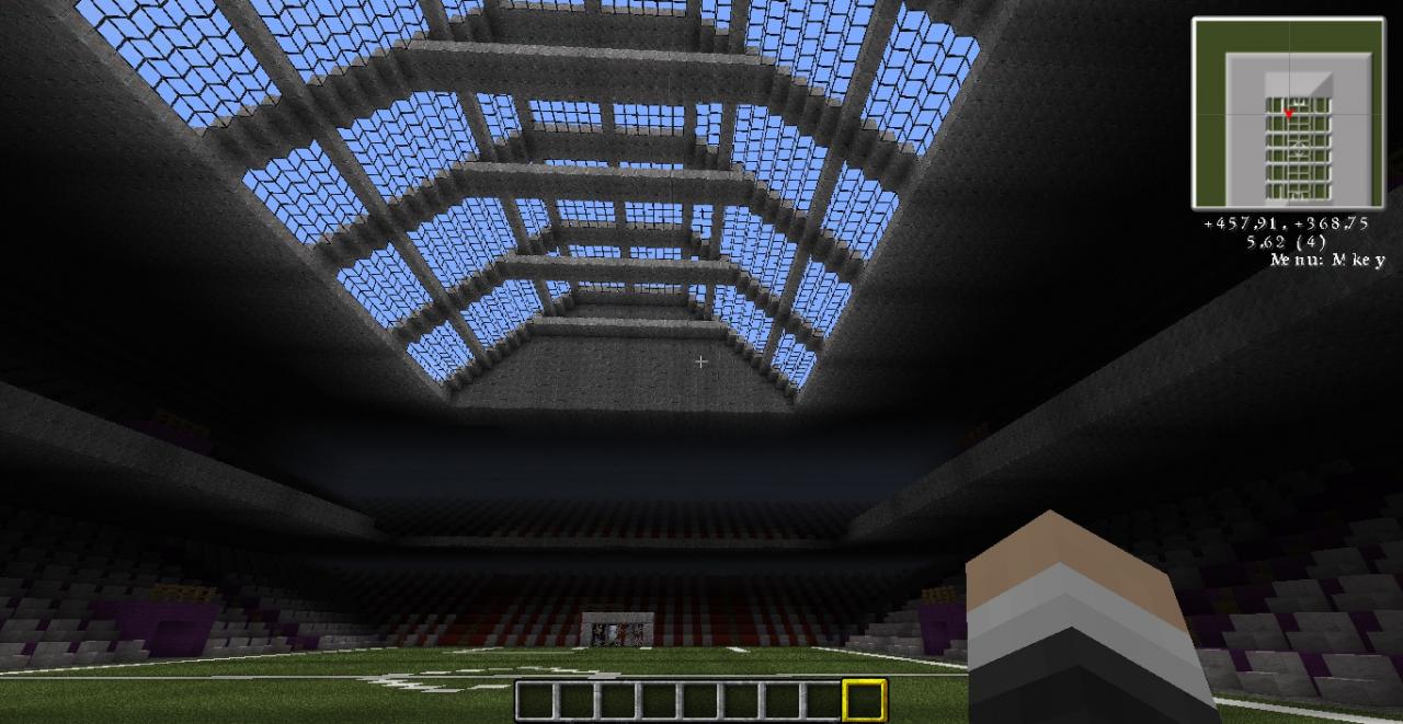 Minecraft Soccer Stadium Minecraft Map