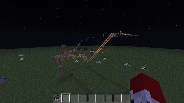 Floating Rails Minecraft Map