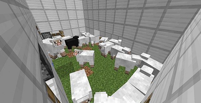 Automatic Sheep Farm 1.6.2. V 1.0 Minecraft Map