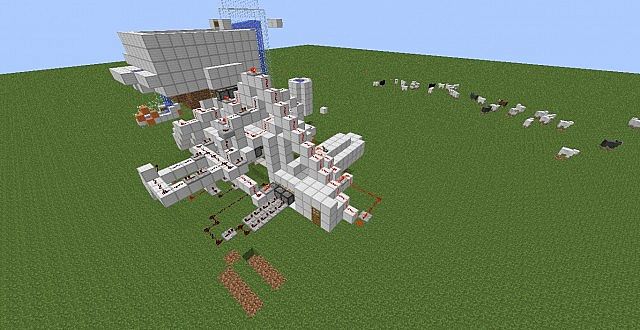Automatic Sheep Farm 1.6.2. V 1.0 Minecraft Map