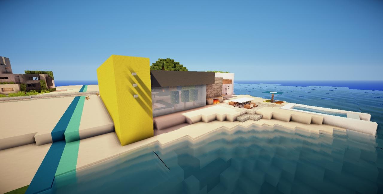 Sea Side House Minecraft Map