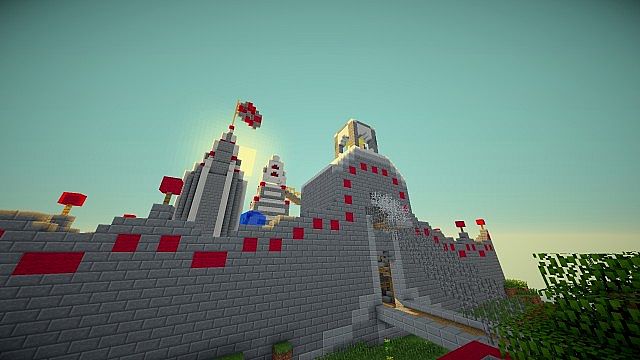 SkyCastlePVP- Minecraft PvP/Capture the Flag map! Minecraft Map