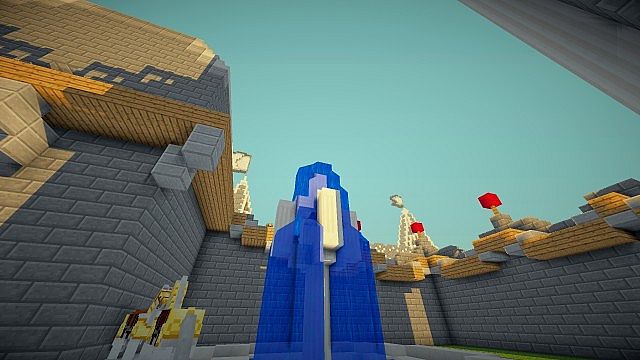 SkyCastlePVP- Minecraft PvP/Capture the Flag map! Minecraft Map