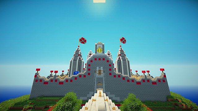 SkyCastlePVP- Minecraft PvP/Capture the Flag map! Minecraft Map