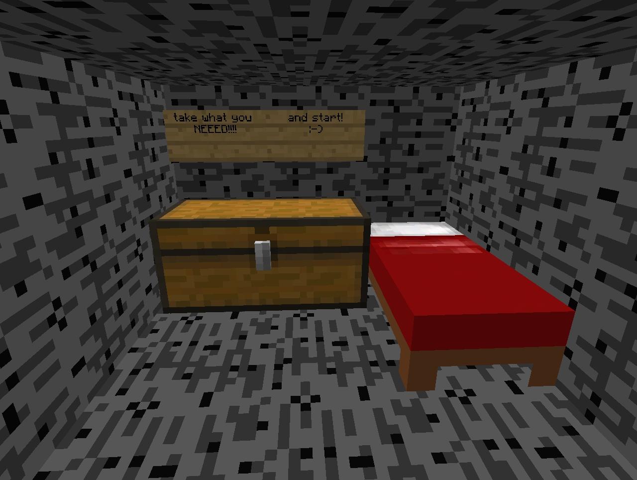 The maze Minecraft Map