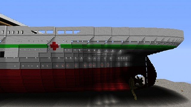 RMS/HMHS BRITANNIC Minecraft Map