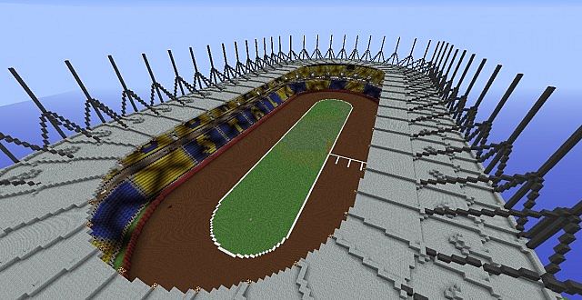 Speedway Stadium in Minecraft (jancarz stadium) By StalonyPL ...