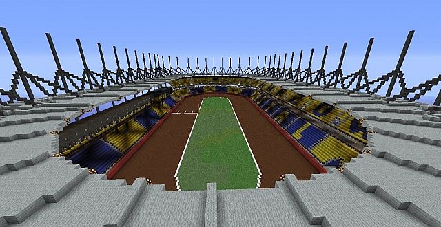 Speedway Stadium in Minecraft (jancarz stadium) By StalonyPL ...