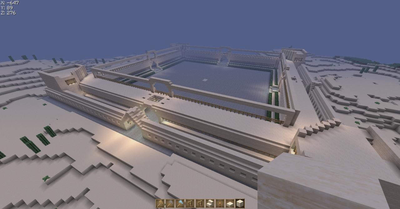 Desert Spawn Minecraft Map