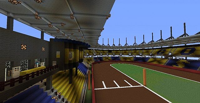 Speedway Stadium in Minecraft (jancarz stadium) By StalonyPL ...