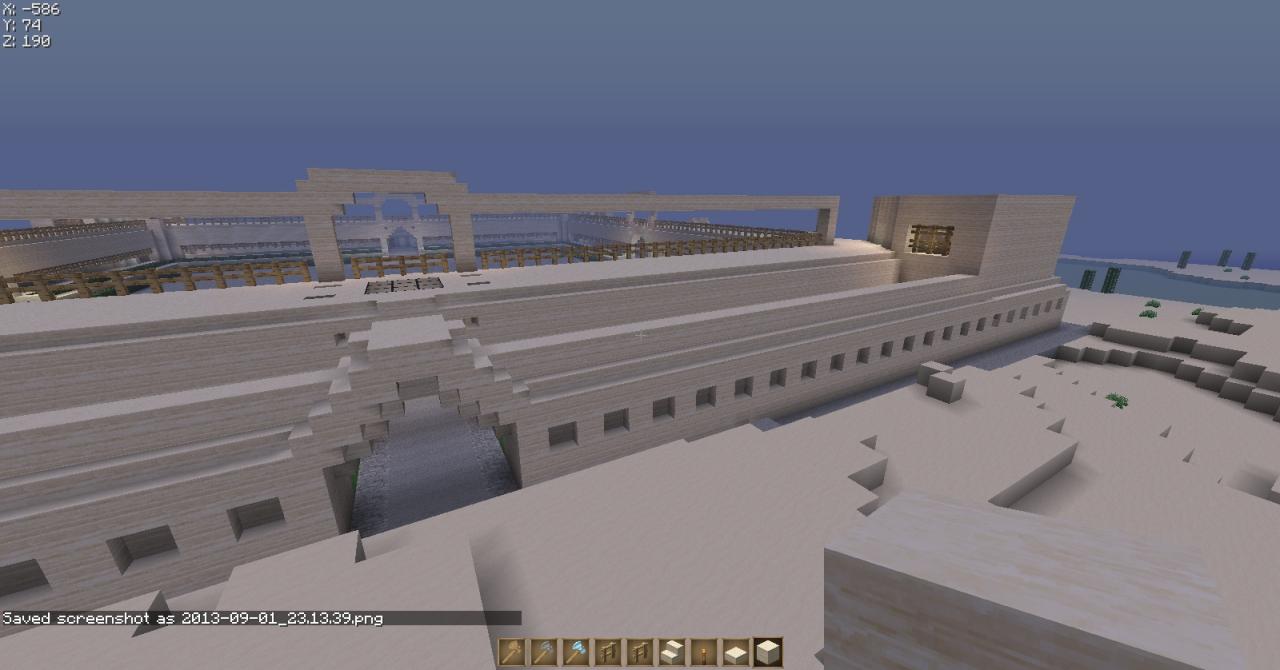 Desert Spawn Minecraft Map