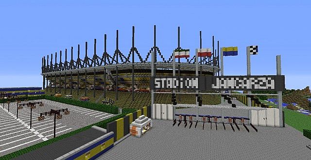 Speedway Stadium in Minecraft (jancarz stadium) By StalonyPL ...