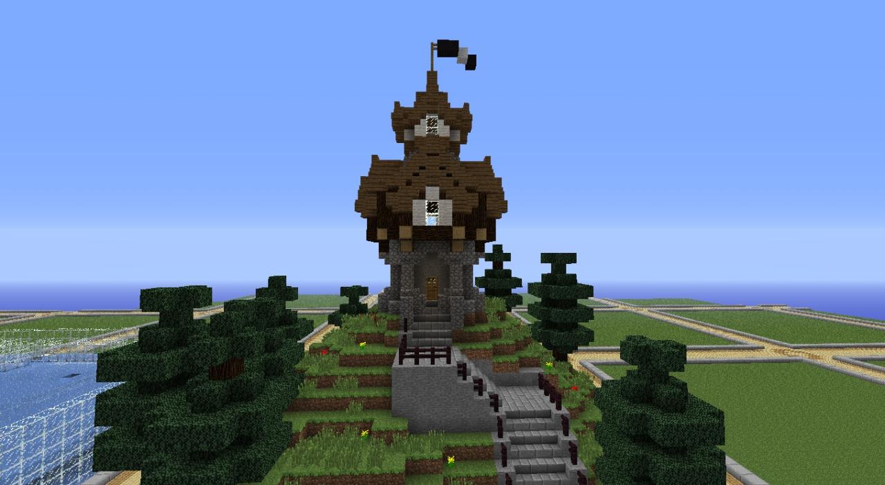 Gottwald's House on a Hill Minecraft Map