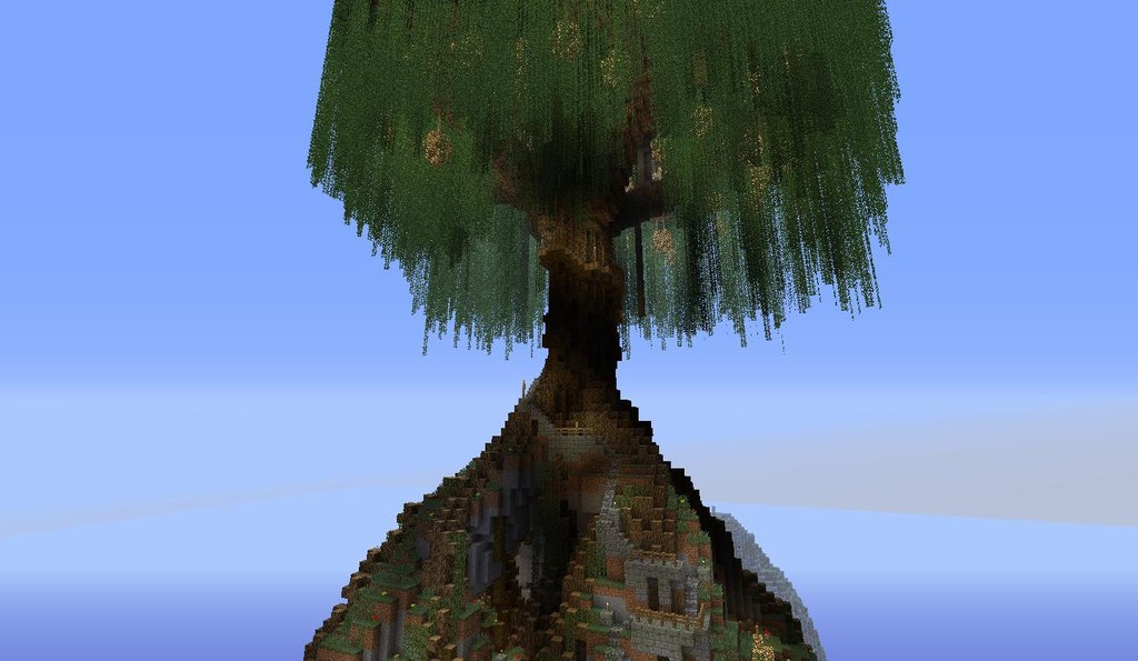 The Temple and Tree of Life Minecraft Map