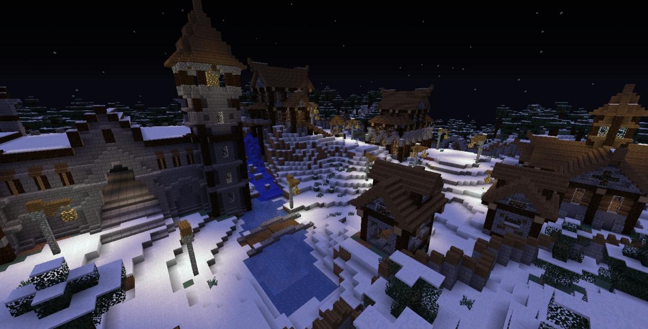 Medieval landscape Minecraft Map