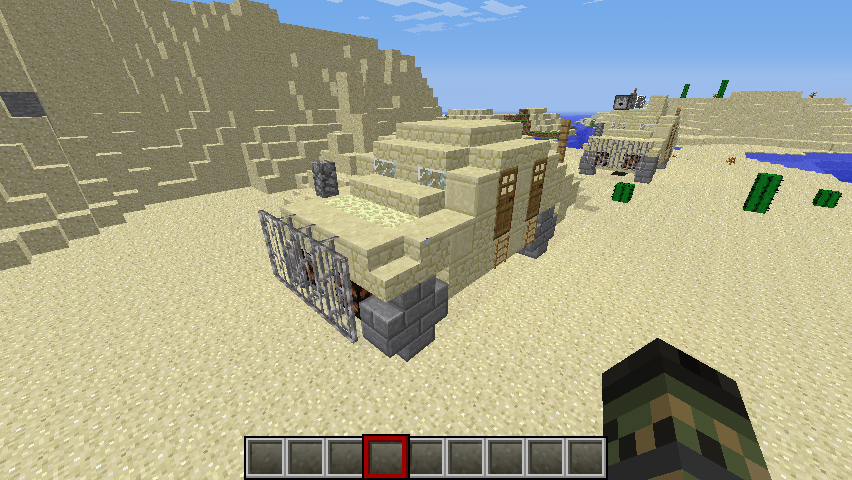 Desert Humvee Pack Minecraft Map