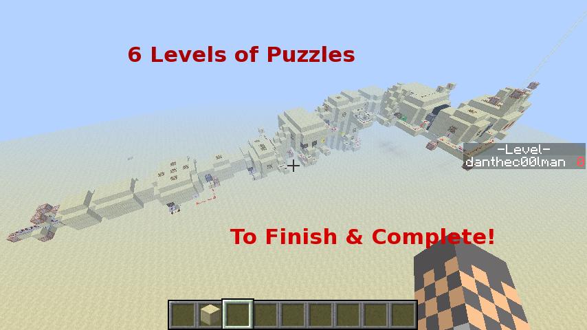 The Redstone Puzzles World 1. Puzzles for u to do with your redstone ...