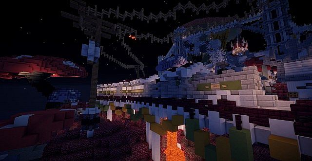 Glimmer in the Mist Minecraft Map