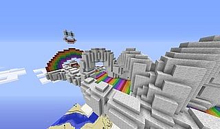 [Parkour] Rainbow Parkour v1.0 Minecraft Map