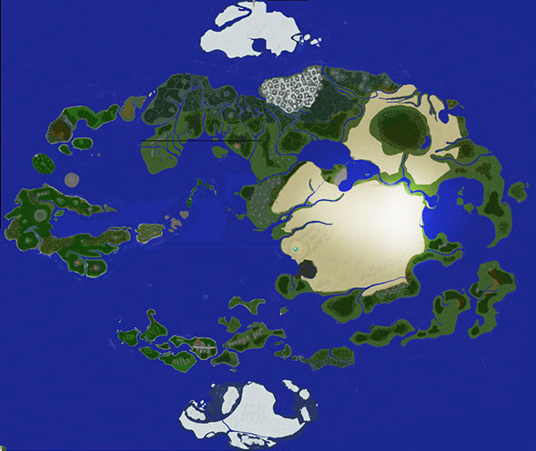 Huge Avatar TLA map! Minecraft Map