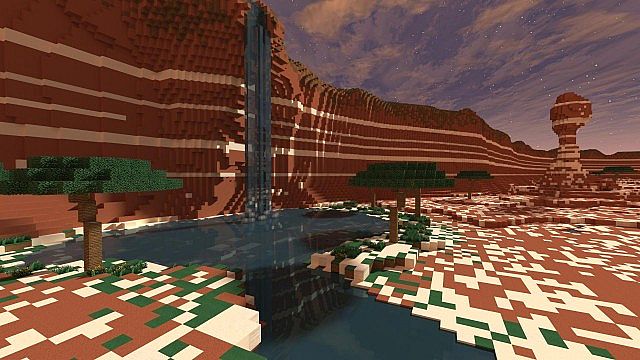 | Map: The Red Waste | Dawn of Heroes MMORPG | Minecraft Map