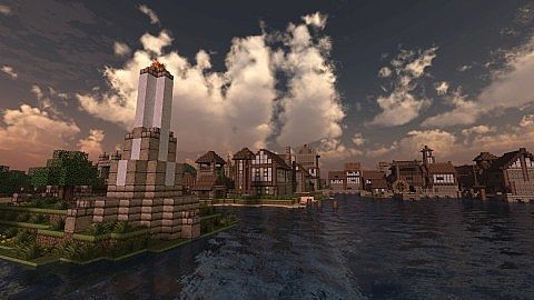 Beacon Tower Minecraft Map