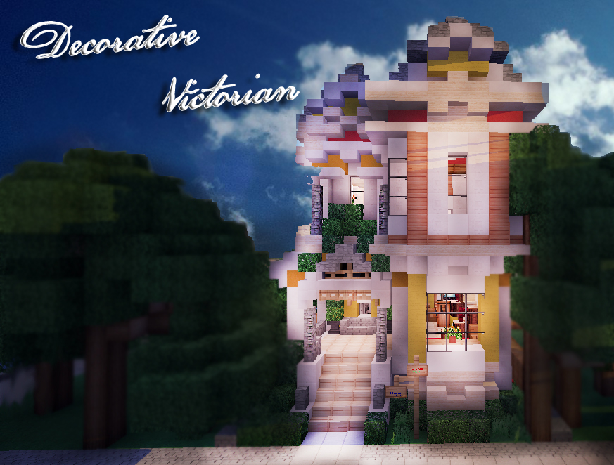 Decorative Victorian Minecraft Map