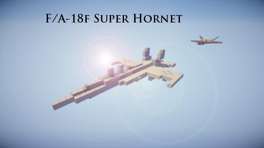 F/A-18f Super Hornet Minecraft Map