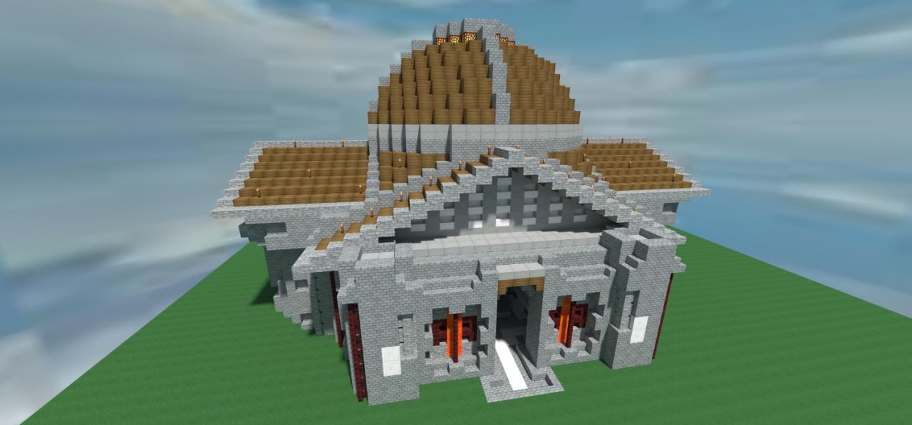 Dragon Hall Minecraft Map