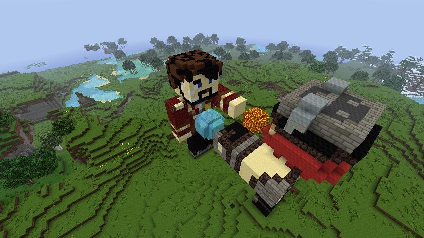 Yogscast Fight! Lewis Vs. Simon Minecraft Map